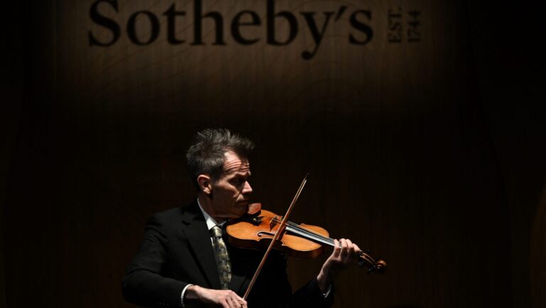 The $12 Million Stradivarius Violin For Sale at Sotheby’s Auction - Puck
