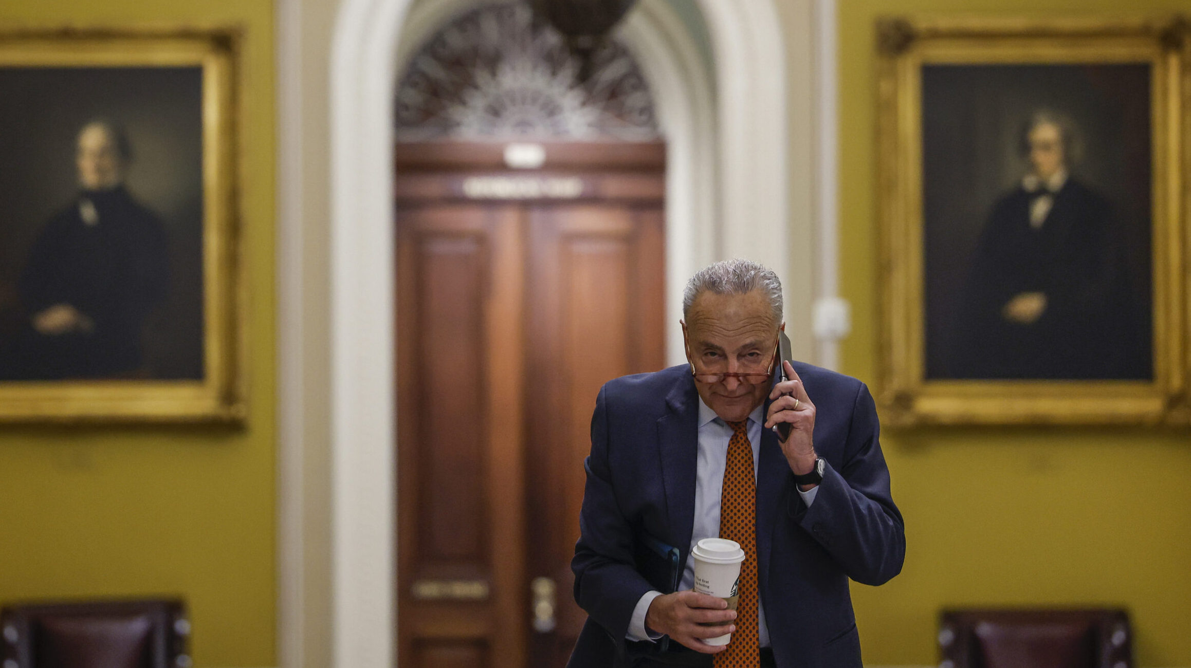 Chuck Schumer Stays Silent as Senate Dems Face Shutdown Vote - Puck